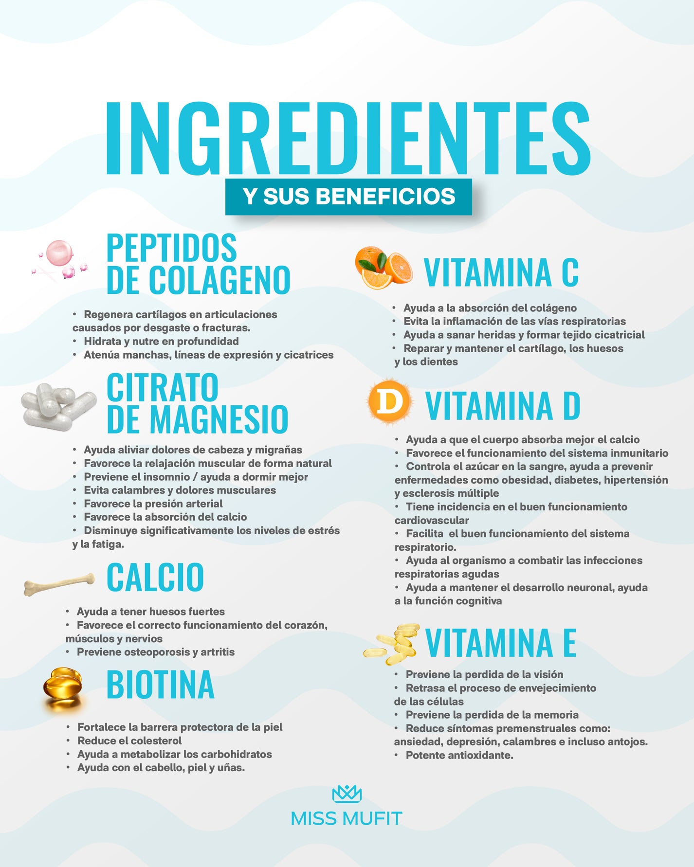 Fusión Collagen Marine Plus – Colágeno Hidrolizado – Miss Mufit